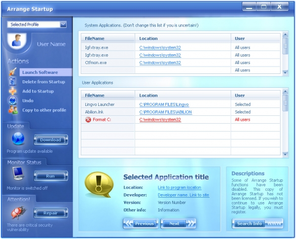 Portfolio - Interface Design
