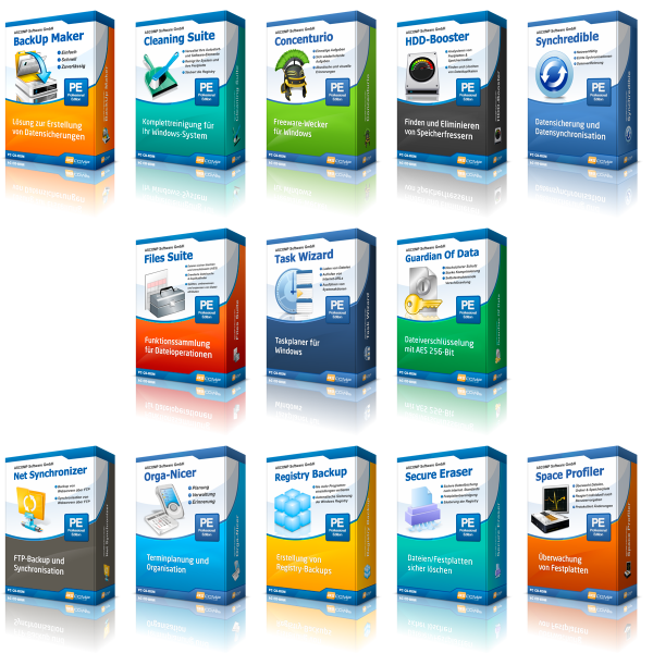 Portfolio - Boxshots (eCovers)